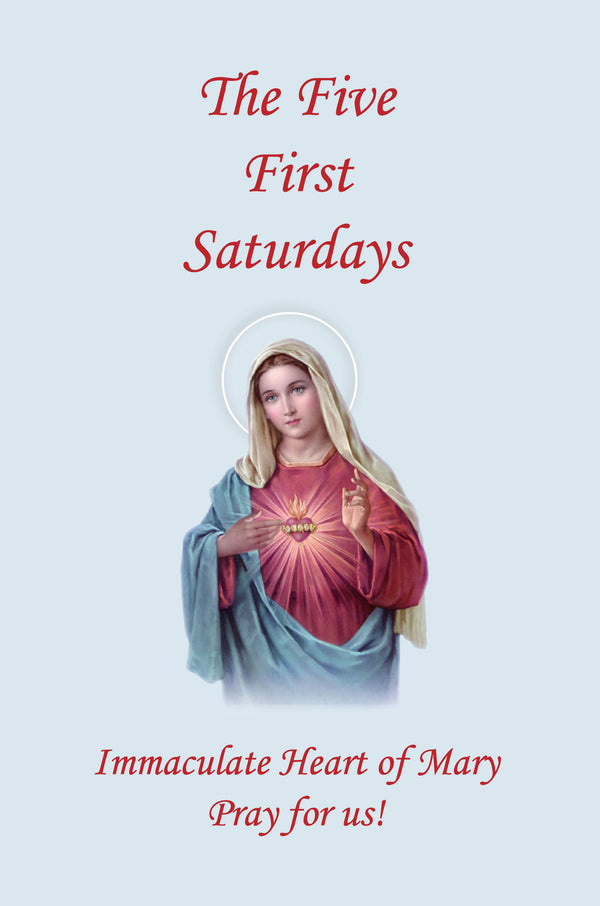 Booklet: The Nine First Fridays and Five First Saturdays - Divine Mercy ...