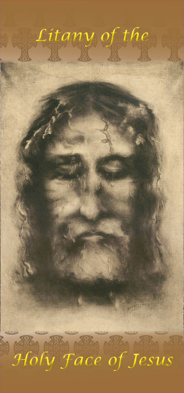 Leaflet: Litany of the Holy Face of Jesus - Divine Mercy Publications ...