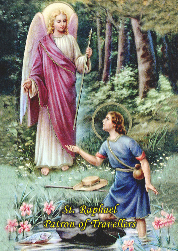 St Raphael, Patron of Travellers - Divine Mercy Publications Pty. Ltd.