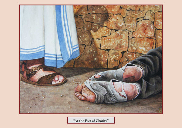 At the Feet of Charity - Divine Mercy Publications Pty. Ltd.