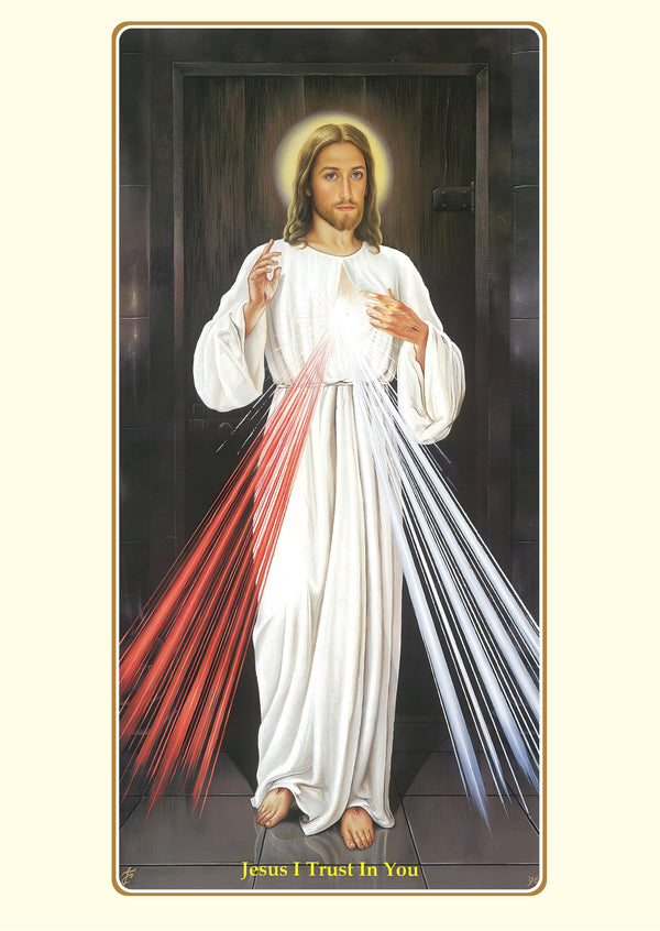 Picture: Divine Mercy Image 1996 by Tommy Canning - Divine Mercy ...
