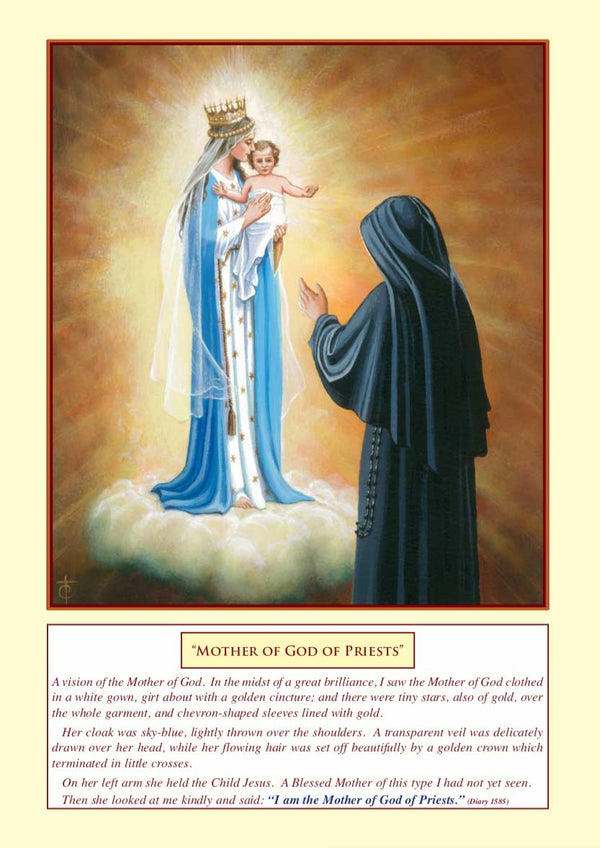 Picture: Mother of God of Priests by Tommy Canning - Divine Mercy ...