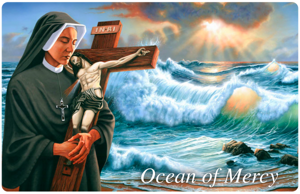 Ocean of Mercy Wallet-Size Card - Divine Mercy Publications Pty. Ltd.