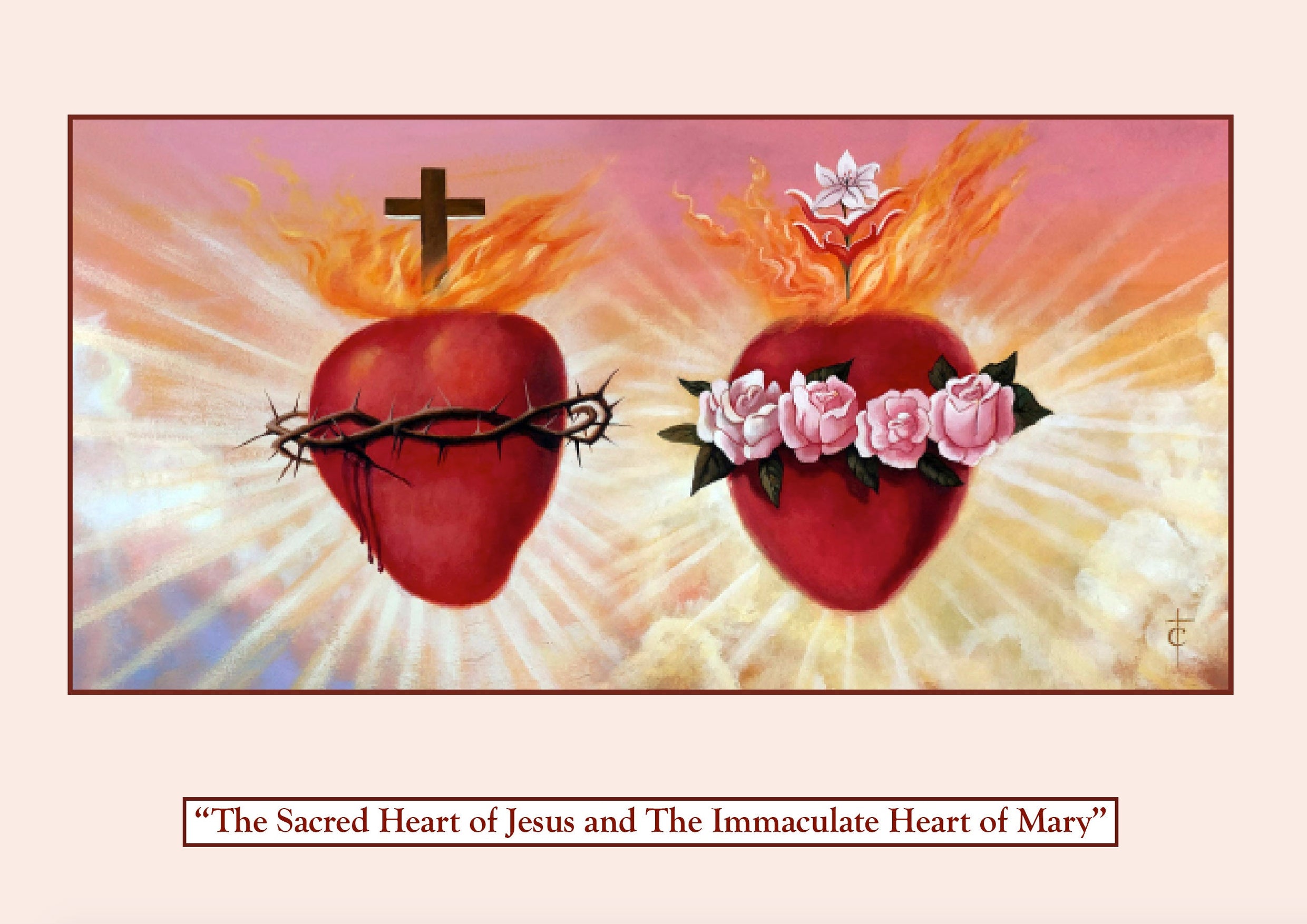 The Sacred Heart of Jesus and The Immaculate Heart of Mary - Divine ...