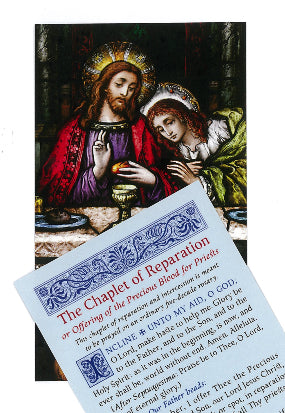 Chaplet of Reparation Prayer Card - Divine Mercy Publications Pty. Ltd.