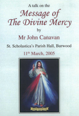 A Talk on the Message of Divine Mercy and Personal Conversion Story ...