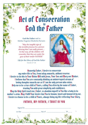 Act of Consecration to God the Father - Divine Mercy Publications Pty. Ltd.
