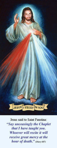 Plastic Chaplet of Divine Mercy Bookmark - Divine Mercy Publications ...